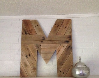 Large letter m | Etsy