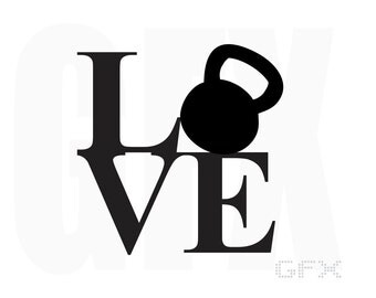 Love Decal *Choose size & color* Love Crossfit Decal - Love Fitness ...