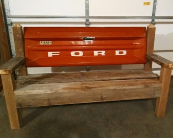 Popular items for ford tailgate bench on Etsy
