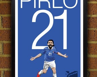 Popular items for andrea pirlo on Etsy