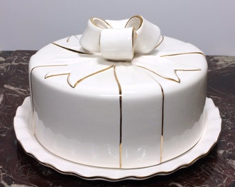 Popular items for ceramic cake plate on Etsy