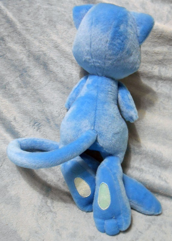 Pokemon inspired Shiny Blue Mew Legendary 40 cm by Renchanshop