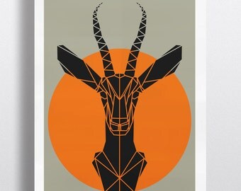 Popular items for gazelle art on Etsy