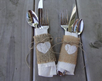 Popular items for silverware wraps on Etsy