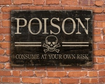 Popular items for scary sign on Etsy