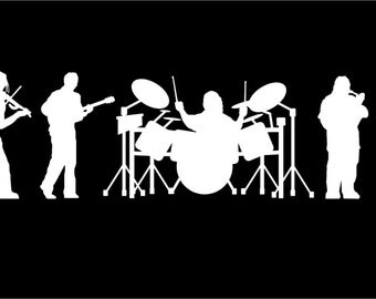 Popular items for band decal on Etsy