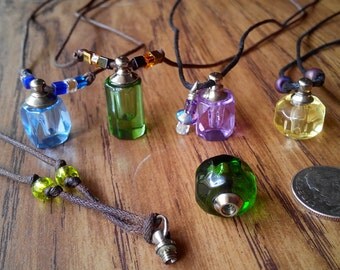 Essential oil diffusing necklace for children