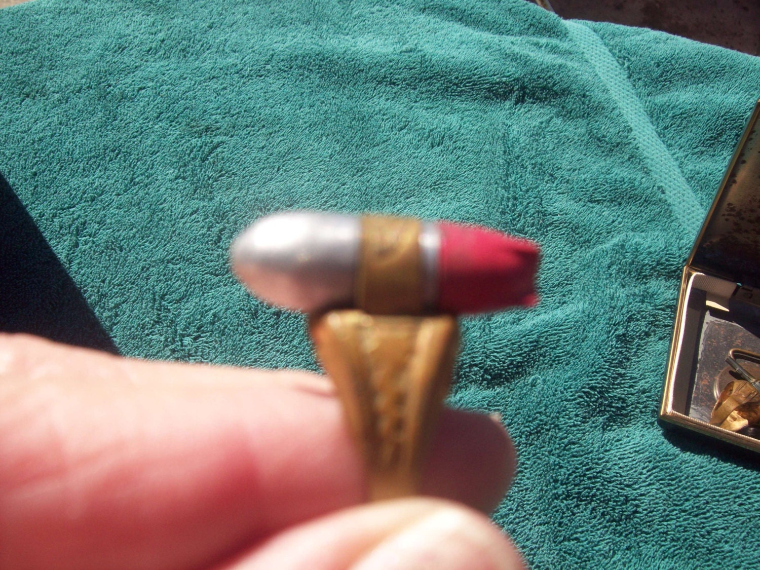 Antique Lone Ranger Atom Bomb Ring 1940's General Mills