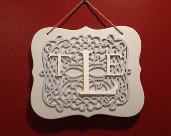 Custom Monogrammed Wall Decor