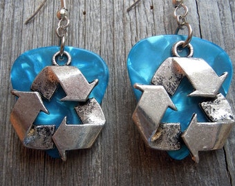 Recycle symbol charm | Etsy