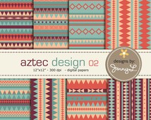 Popular items for aztec background on Etsy