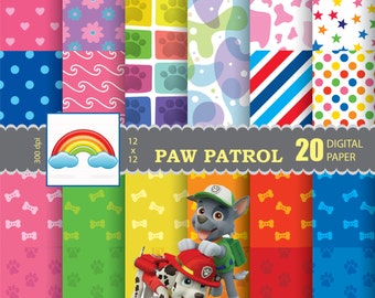 Popular items for paw patrol paper on Etsy