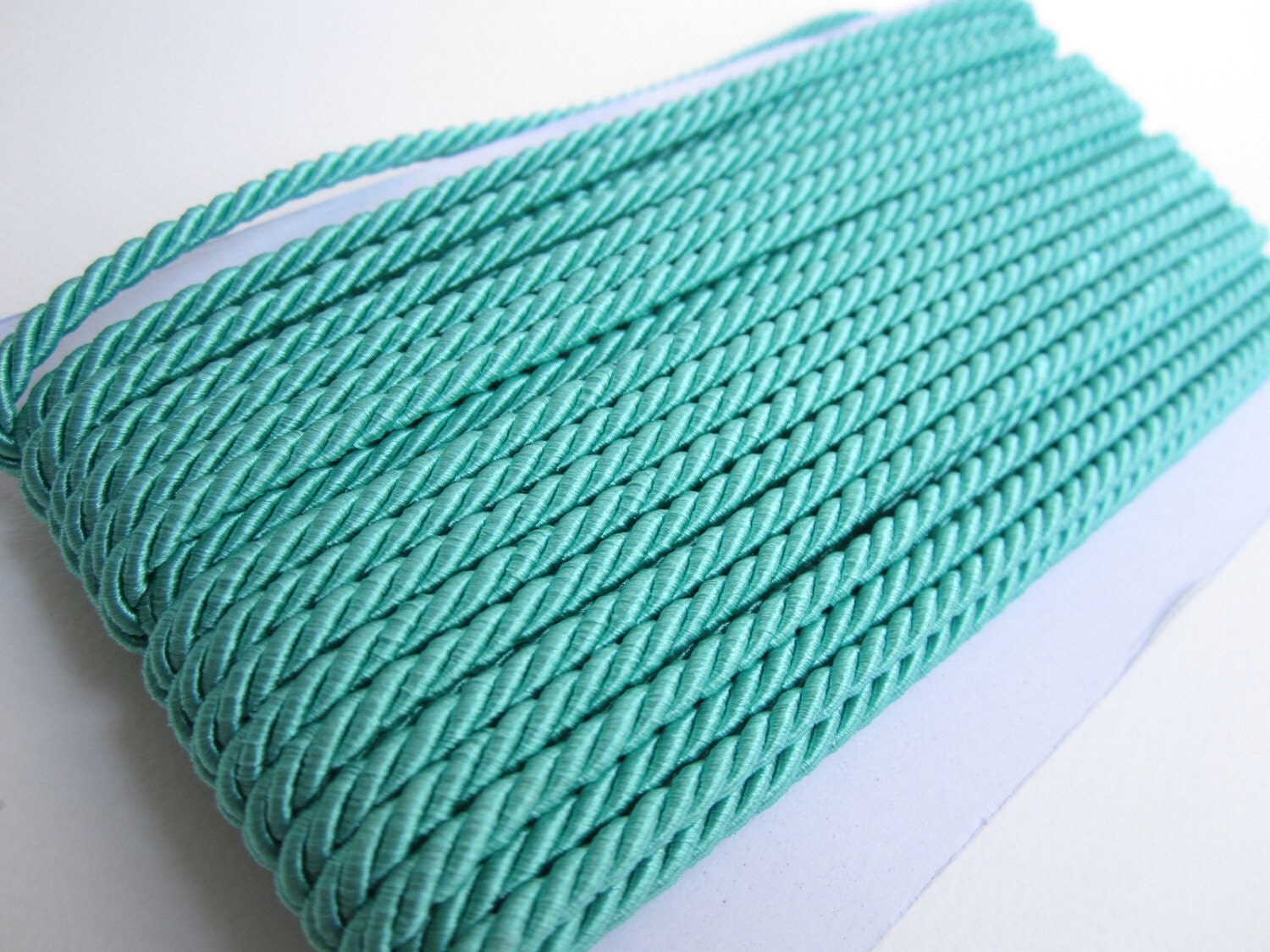 craft rope in mint green,twist rope cord,decorative rope, braided cord ...
