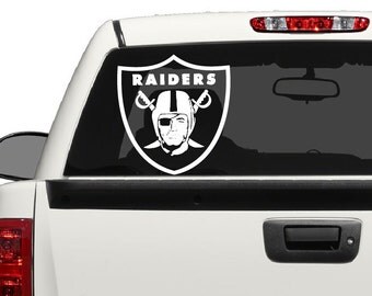 Popular items for raiders decal on Etsy