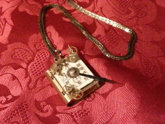 Items similar to Keeping Time Necklace on Etsy