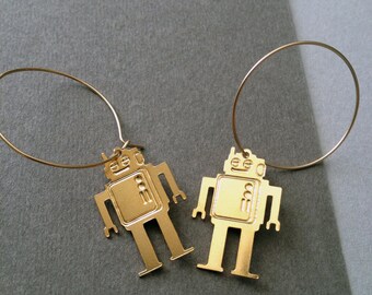 Popular items for robot jewelry on Etsy