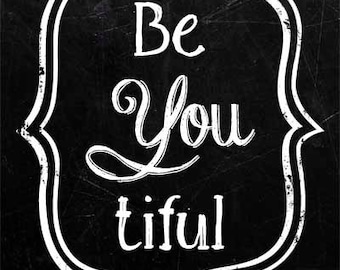 All Things Bright and Beautiful Subway Art by MyPoshDesigns