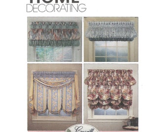 1990s McCalls 7485 Home Decorating Pattern Instructions for Balloon ...