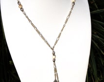 Unique y drop necklace related items | Etsy