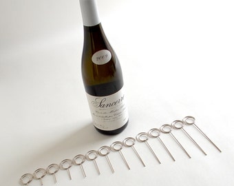 25 DIY Table Number Holder Clips Stands by TidalHandcrafts