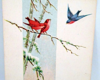 Bird postcards | Etsy