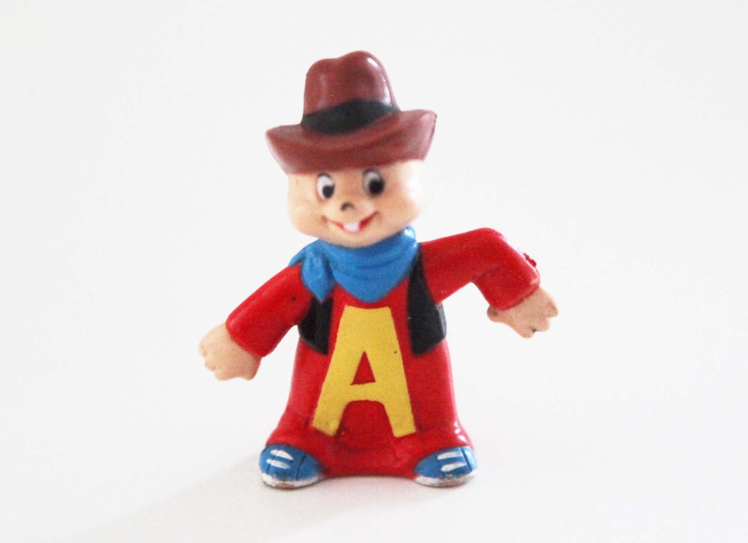 Vintage 80s Alvin and the Chipmunks pvc figure toy 1983