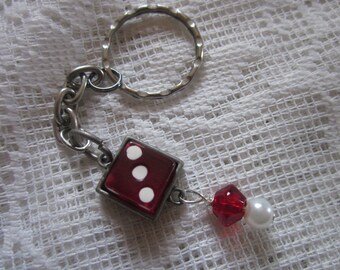 Popular items for dice keychain on Etsy