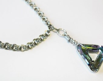 Thick silver chain | Etsy