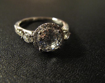 Classic Designer Inspired Engagement Ring Made to by PepeAndTy