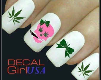 Popular items for marijuana nails on Etsy
