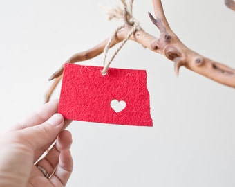 i heart Maryland State Ornament Bamboo Maryland by truche