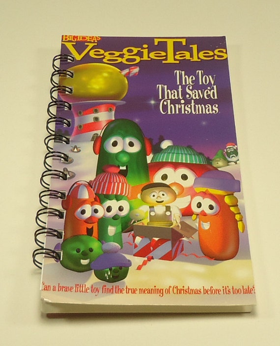 Items similar to Veggie Tales The Toy That Saved Christmas Upcycled ...