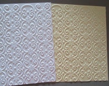 Popular items for embossed card on Etsy