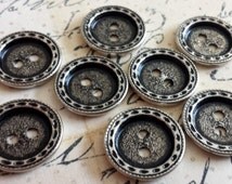 Popular items for metal sewing buttons on Etsy