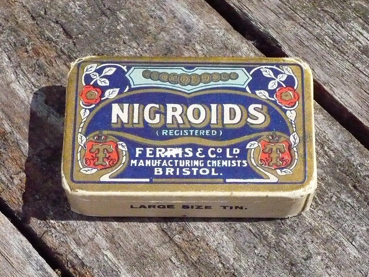 Nigroids Candy Tin in original sealed outer wrapper
