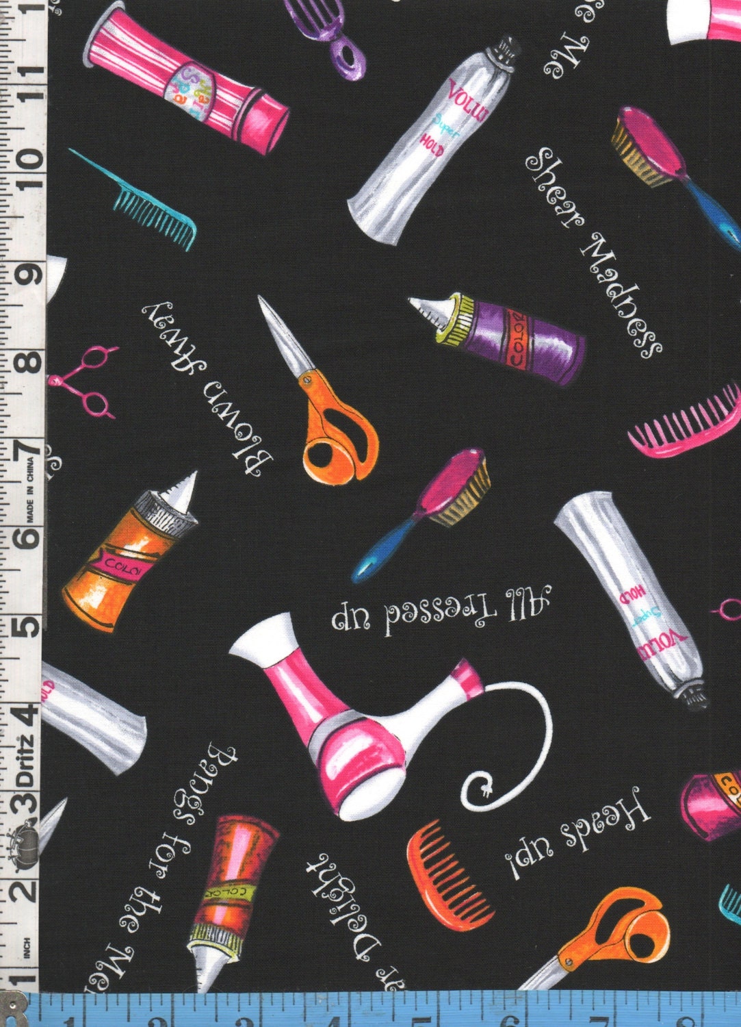 Fabric Timeless Hair Care HAIRDRESSER BEAUTY SHOP equipment