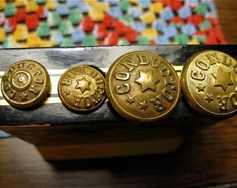 Popular items for conductor button on Etsy