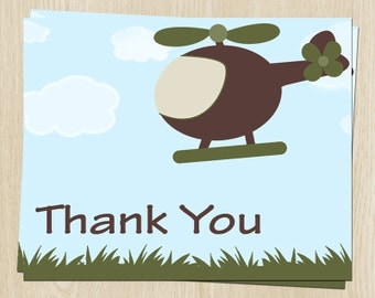 Pilot thank you card | Etsy