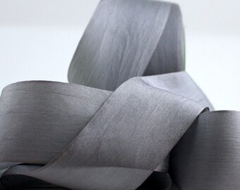 Grey silk fabric | Etsy