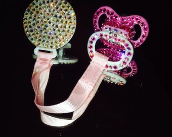 Crystal pacifier | Etsy