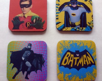 Retro 70's Saturday Morning Pop Art Drink Coaster by RetroRebirth