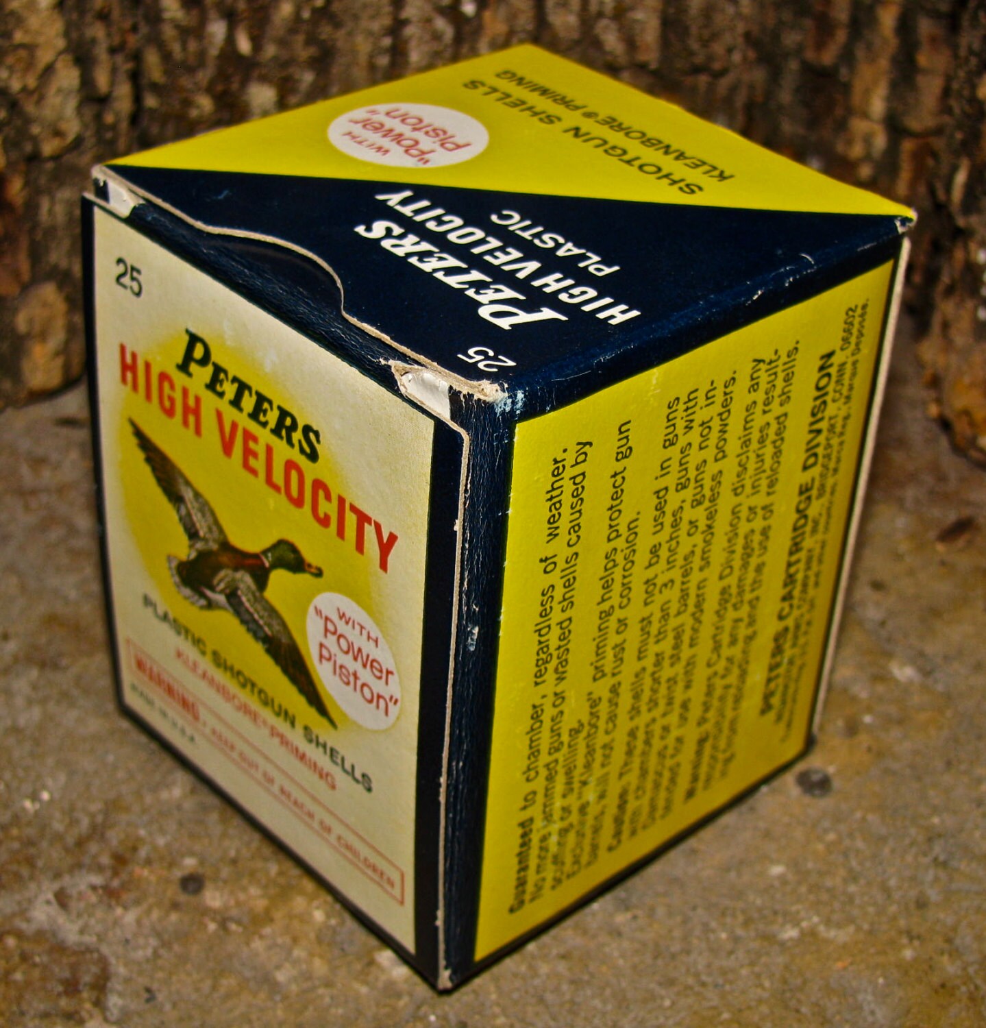 Vintage Peters 410 Gauge High Velocity Shotgun Shell Box