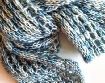 Denim scarf | Etsy