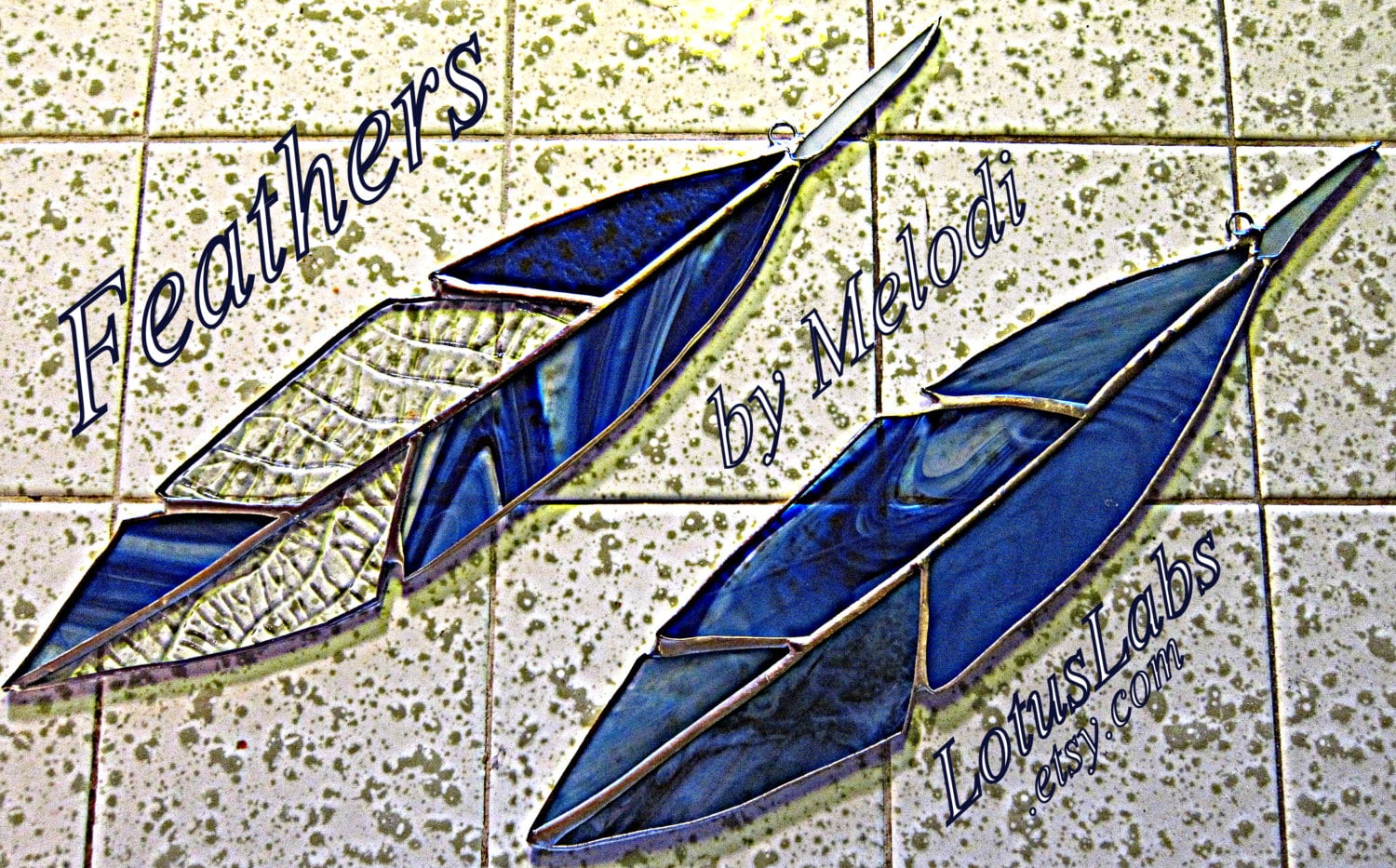 Reserved Order for Jess Red Tailed Hawk feather Stained Glass