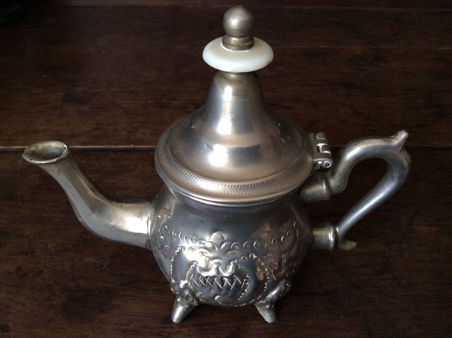 Vintage Moroccan tea coffee pot circa 1960’s / English Shop – Haute Juice