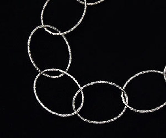 12 inches of 925 Sterling Silver Chain 12x16 mm. :th1104