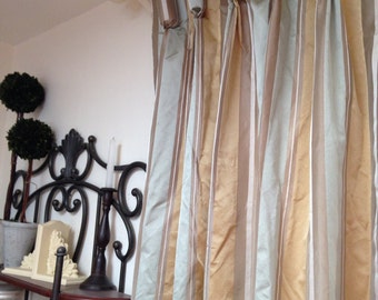 Pleated silk fabric | Etsy