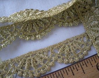 Gold edge ribbon | Etsy