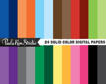 Color block art | Etsy