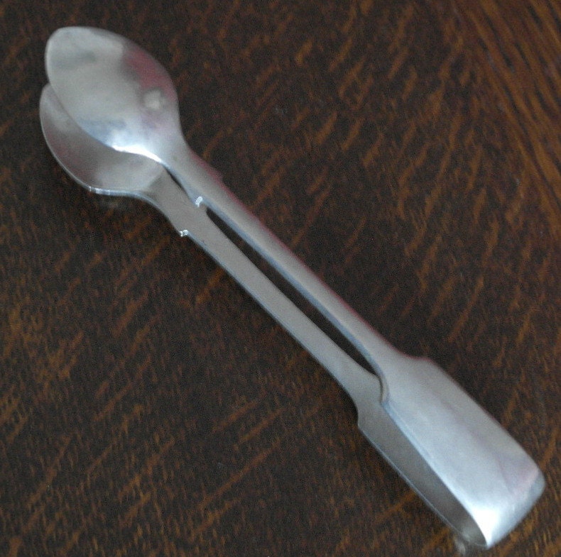 antique roman silver plated sugar tongs – Haute Juice